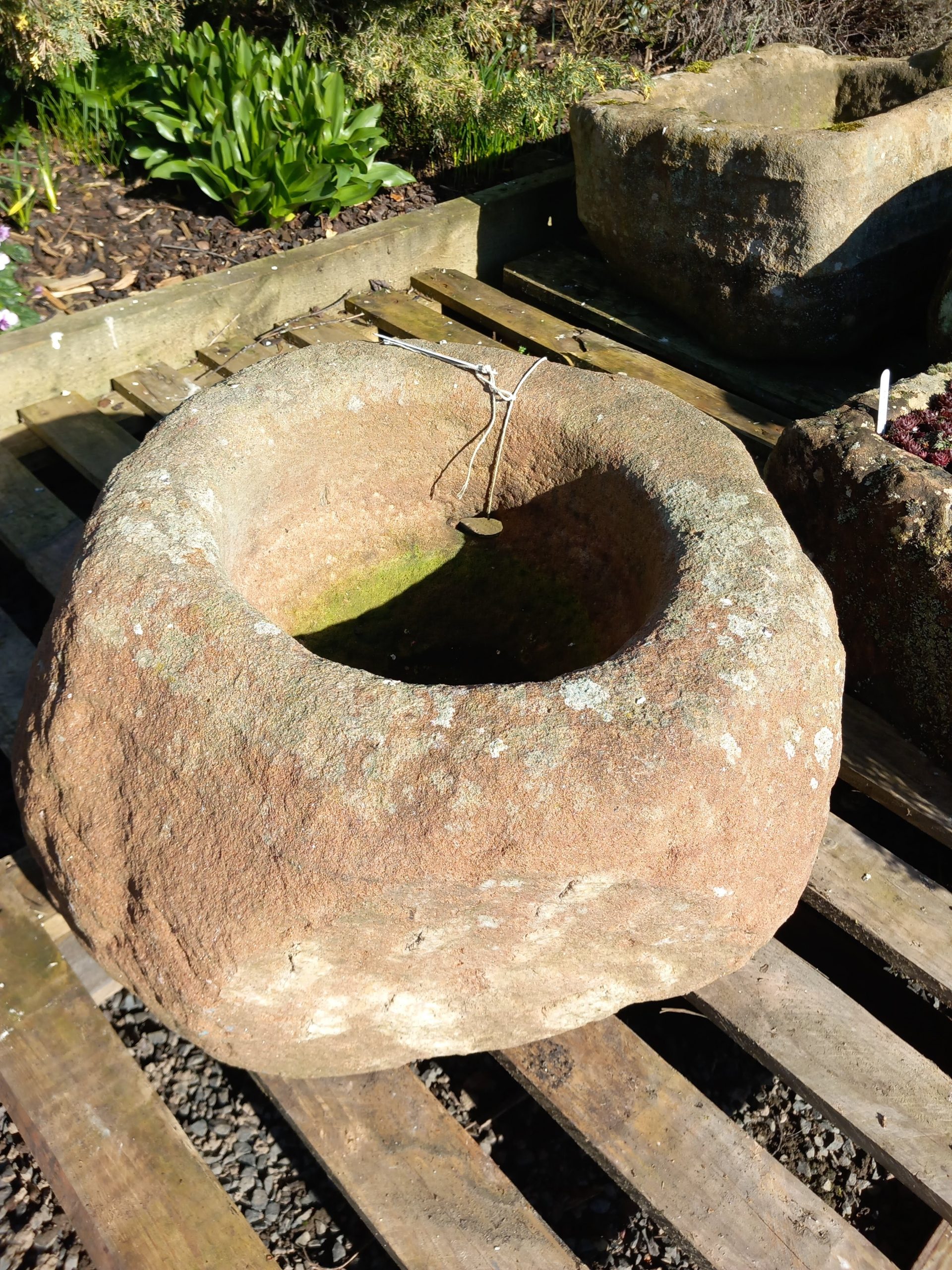 Vintage Troughs | Woodside Garden | Scottish Borders